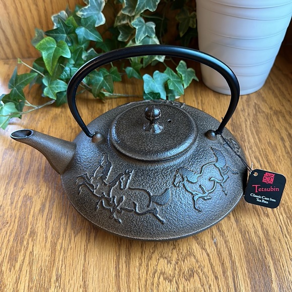 Joyce Chen | Kitchen | Joyce Chen Japanese Tetsubin Cast Iron Tea Pot ...